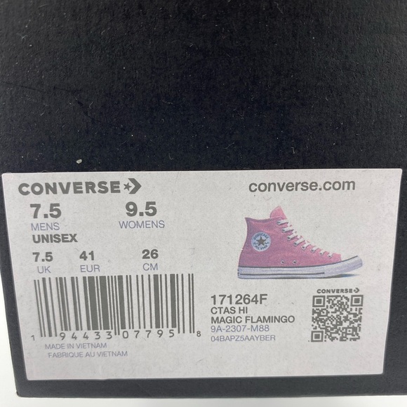 Converse | Shoes | Converse Chuck Taylor All Star High Magic Flamingo ...